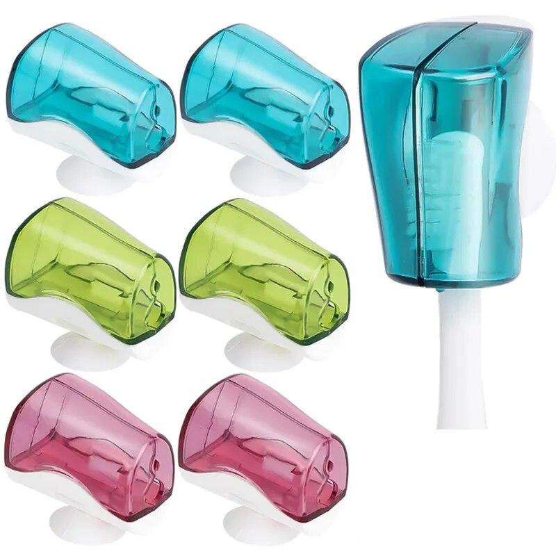 Suction Cup Toothbrush Holder Protector Case - Made Minimal